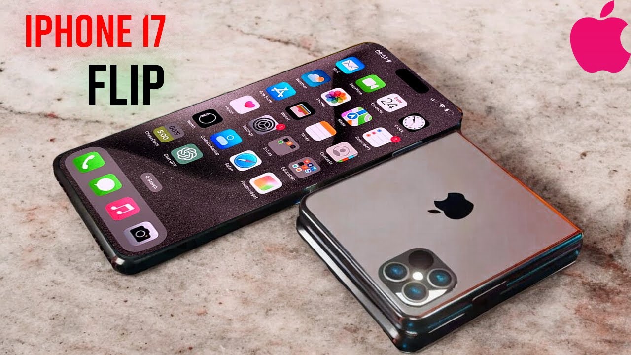 iPhone 17 FLIP LEAKED - Finally, the iPhone fold has been revealed ...