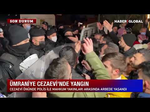 Ümraniye Cezaevi'nde Yangın