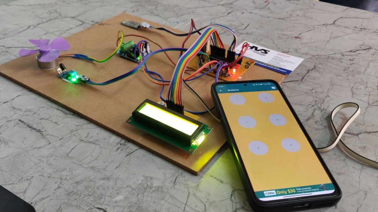 Speed and direction control of DC motor through Bluetooth HC-05 using ...