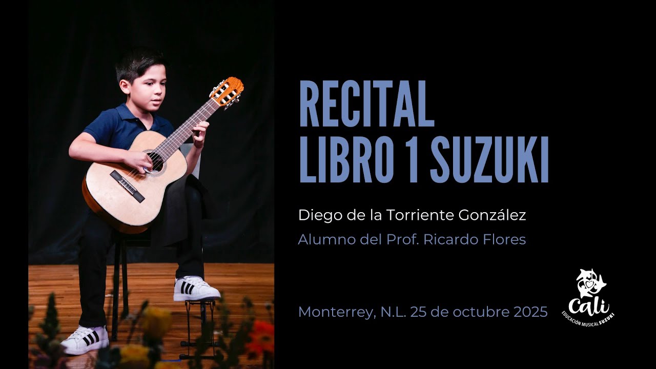 RECITAL GUITARRA 1 SUZUKI Diego de la Torriente Gzz. alumno del ...