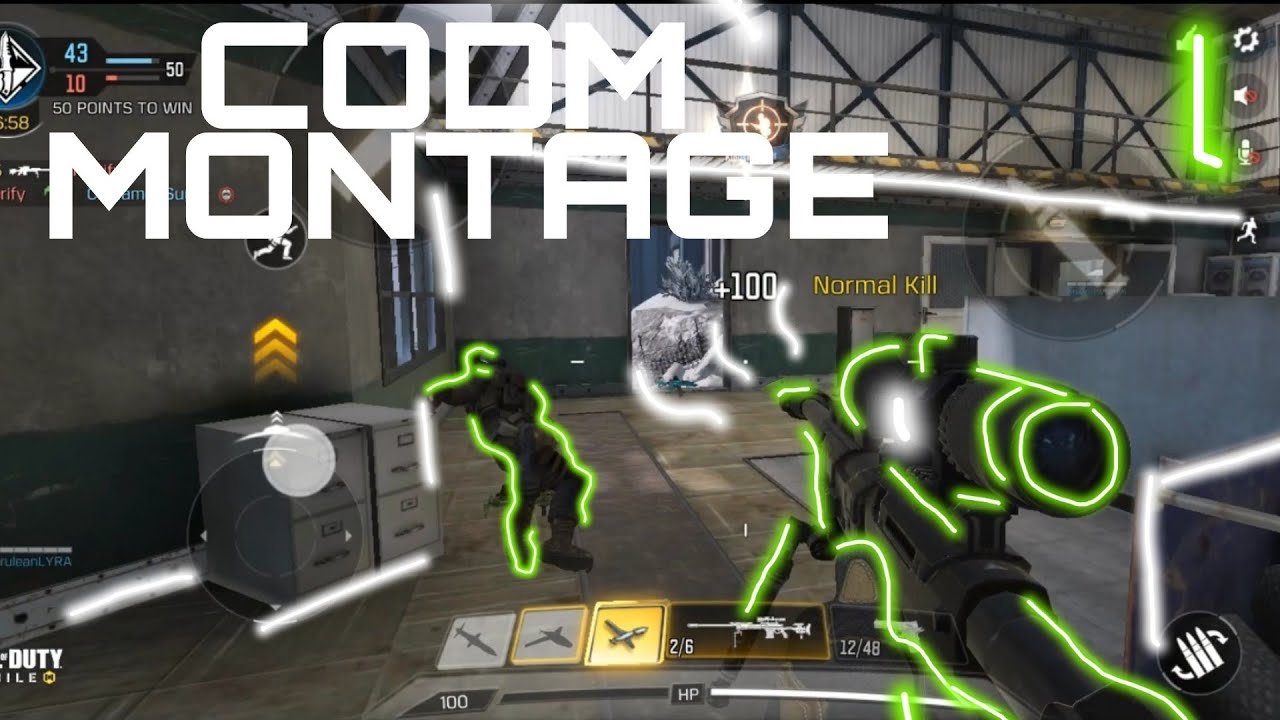 CODM MONTAGE | TILL I COLLAPSE (RAGE) GAMEPLAY | - YouTube