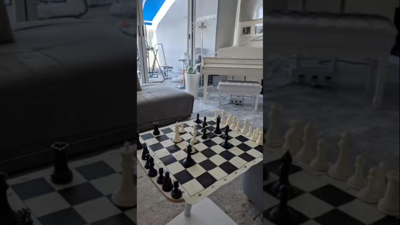 Alex, his Chess trophies by the wall, plays his best buddy #chess - YouTube