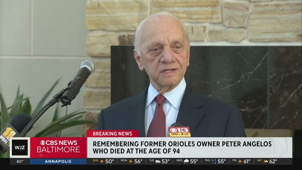Remembering former Orioles owner Peter Angelos, who died at the age of ...