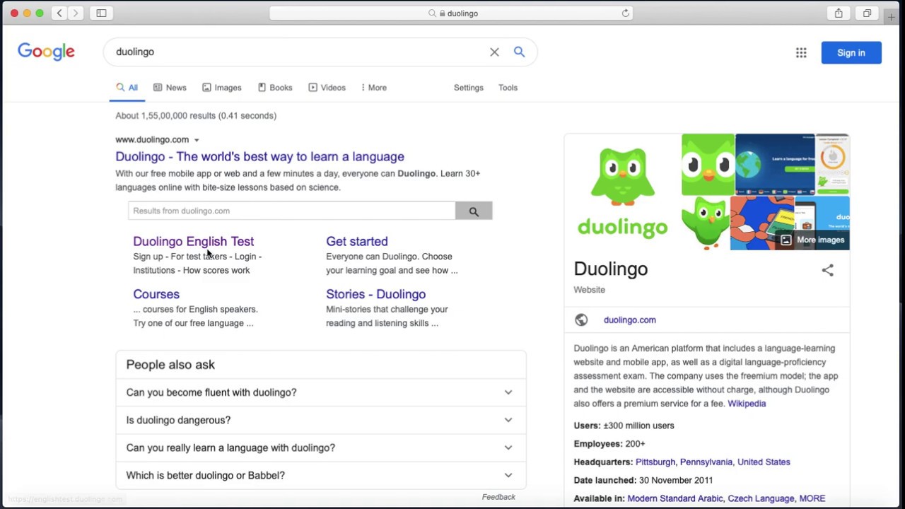 Duolingo - Basic Login Guide - SIGN UP - STEPWISE GUIDE - YouTube