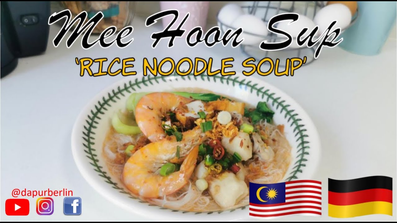 MEE HOON SUP UDANG!! Simple & Sedap - YouTube