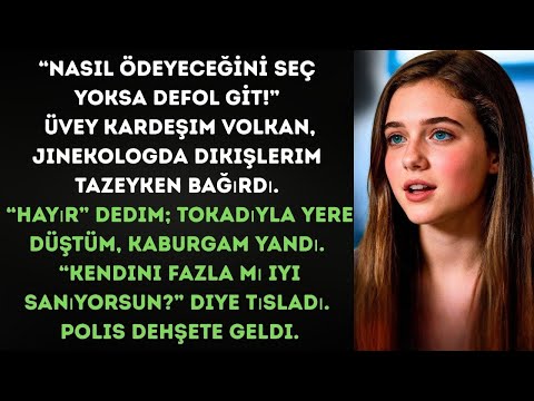 “Hastanede Üvey Kardeşim Bağırdı: ‘Başla!’ — Sonra Öyle Bir Tokat Attı ki Yere Yığıldım.”