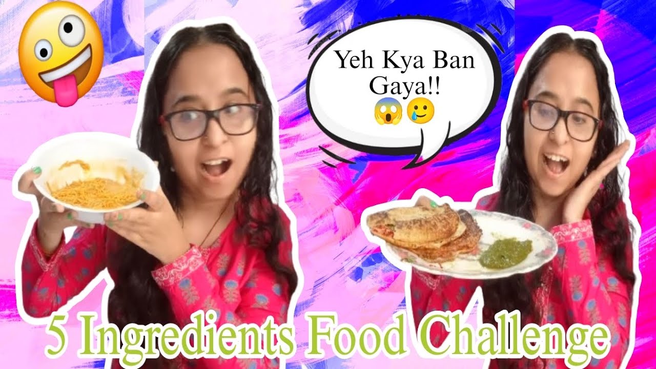 Making a Meal Out Of 5 Random Ingredients| Food Challenge| - YouTube