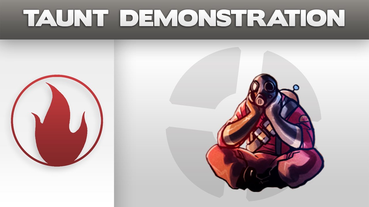 [TF2] Pyro taunt replacement demonstration: The Sitting Pyro - YouTube