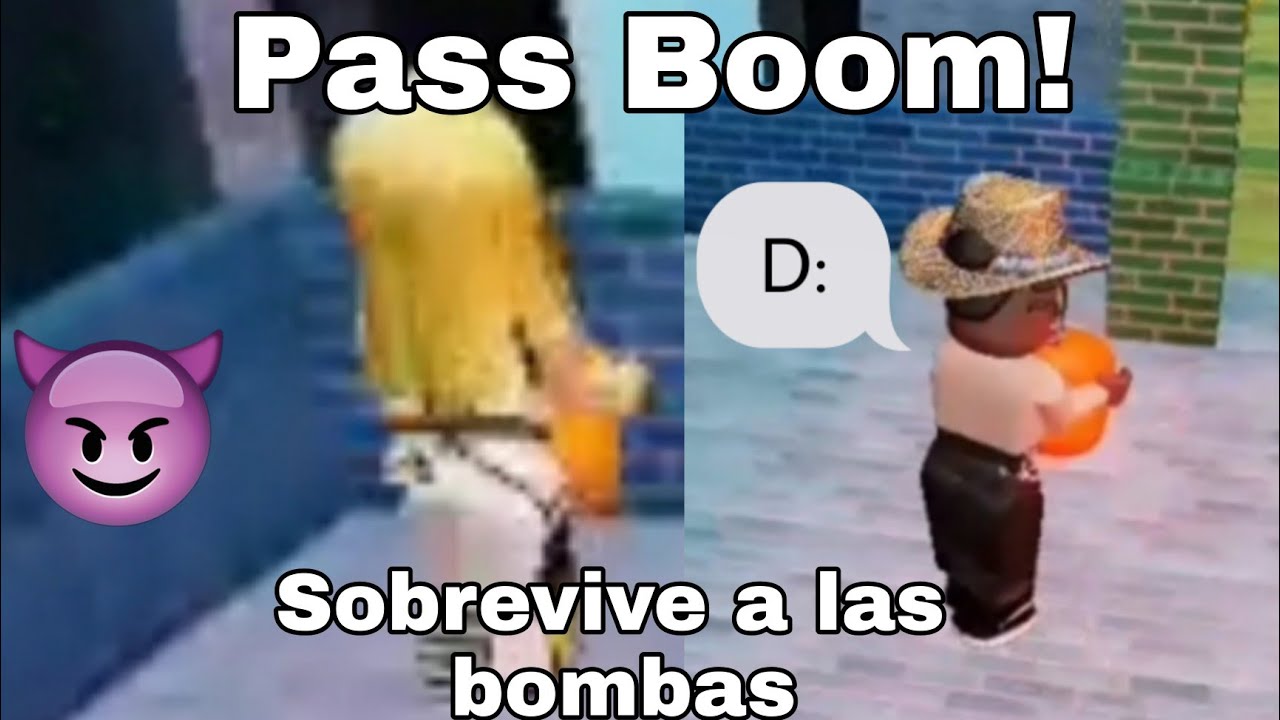 Sobrevive a las bombas!- Pass Boom- Roblox- - YouTube
