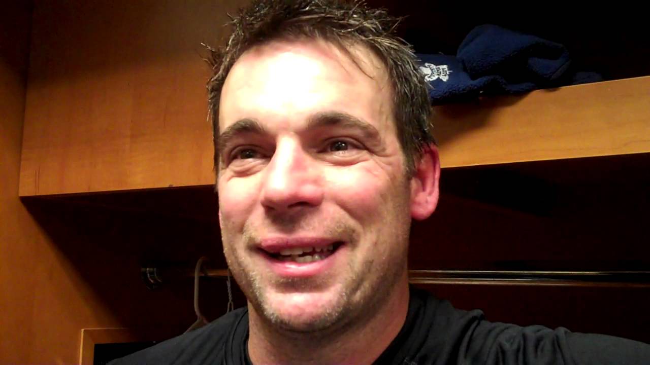 Steve Sullivan After 2014 Alumni Double Header - YouTube