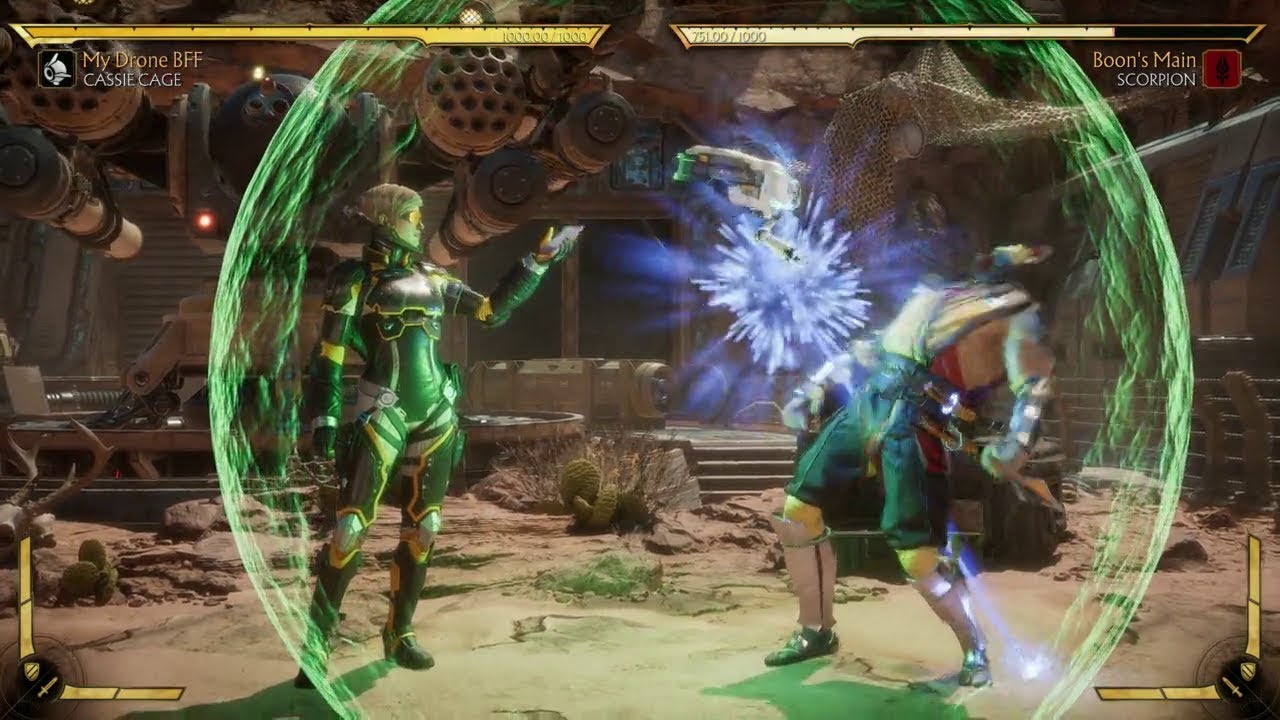 MK11: Cassie Cage Gameplay & Character Breakdown - YouTube