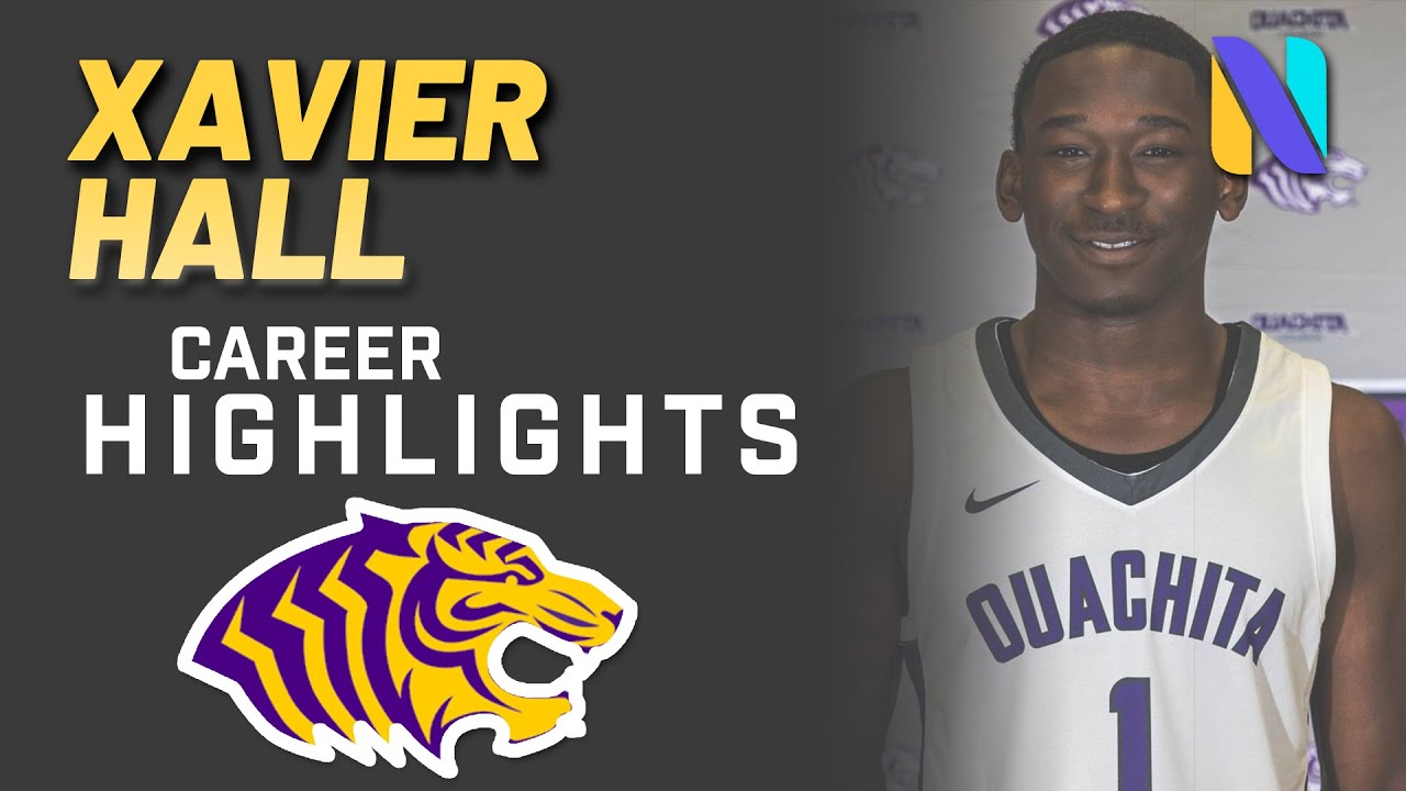 Xavier Hall Ouachita Baptist Tigers Highlights - YouTube