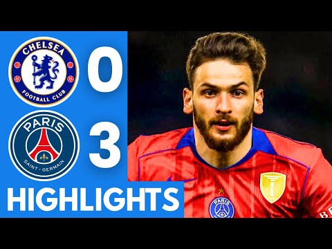 Chelsea vs PSG Highlights | UEFA Champions League 2025/26