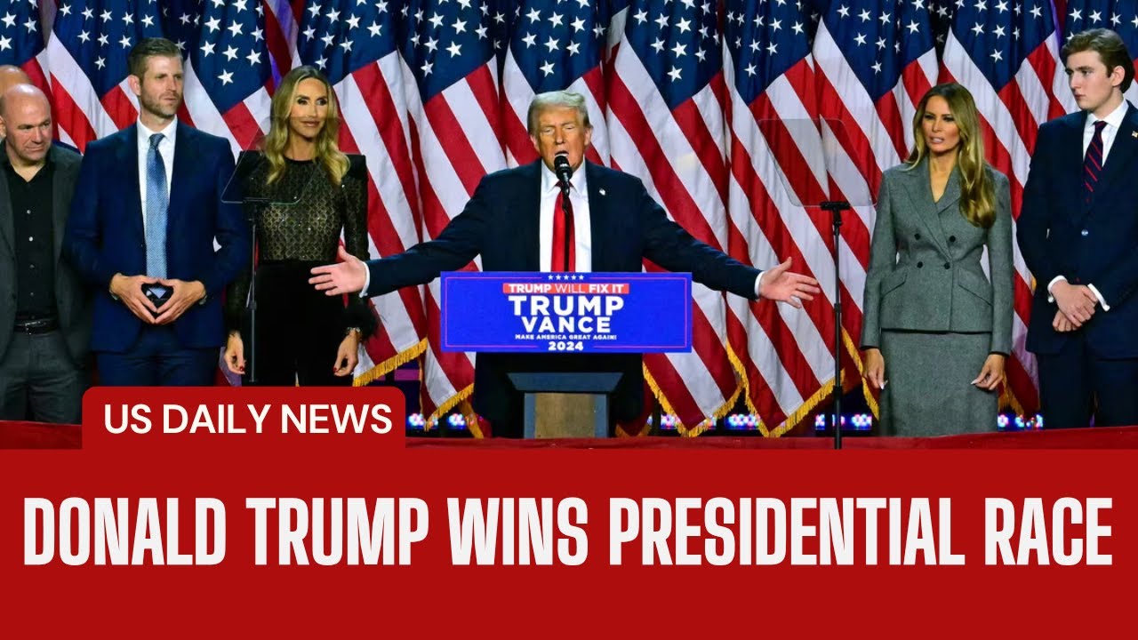 Donald Trump Wins US Presidency: Historic Comeback! - YouTube