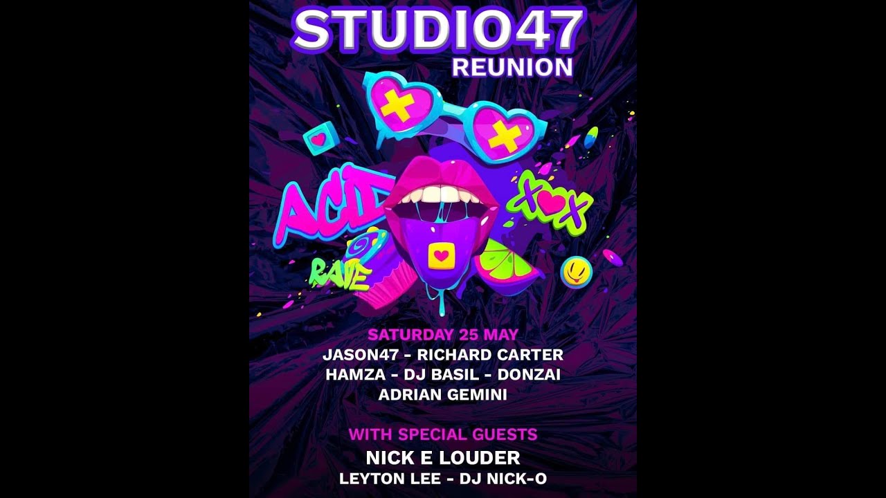 Studio47 Reunion - Taking you back to 2001 - YouTube