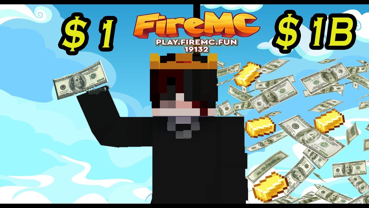 I Became a BILLIONAIRE with ONE Dollar In @PSD1 Server Firemc @PSD1 ...