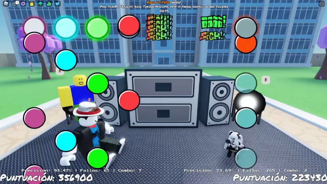 4 KEYS VS TAIKO FUNKY FRIDAY / (roblox fnf) - YouTube