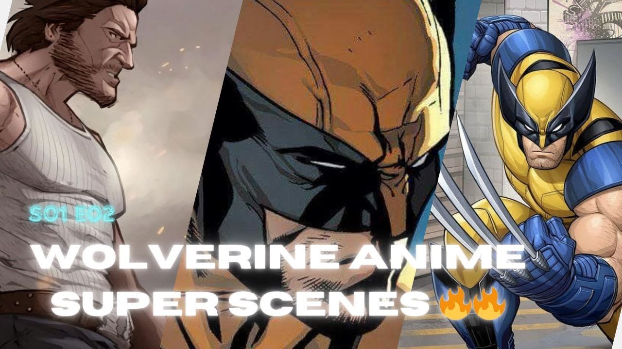 Wolverine super scene S01 E02 || wolverine fight scene || marvel anime ...