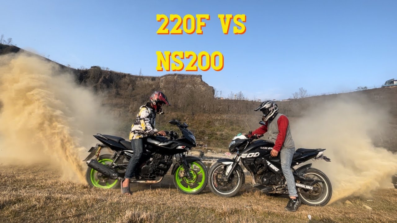 //Random vlog//220f vs Ns 200//offroad trail// - YouTube