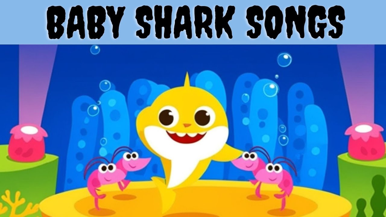 shark songs baby shark songs | Nursery rhymes ️🤿🐬#babyshark#kidssongs# ...