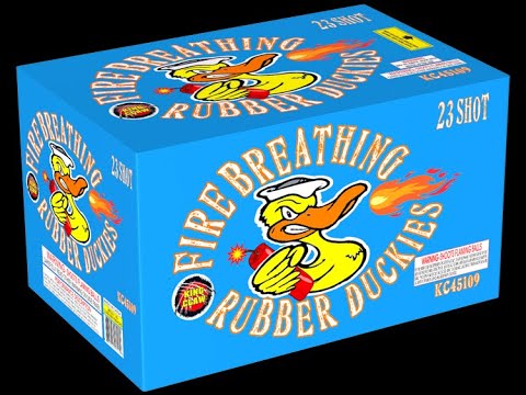 King Claw FIRE BREATHING RUBBER DUCKY 500 Gram - YouTube