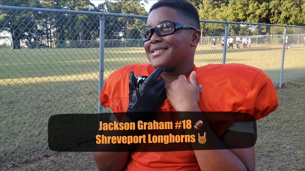 Jackson Graham #18, Shreveport Longhorns new player interview - YouTube