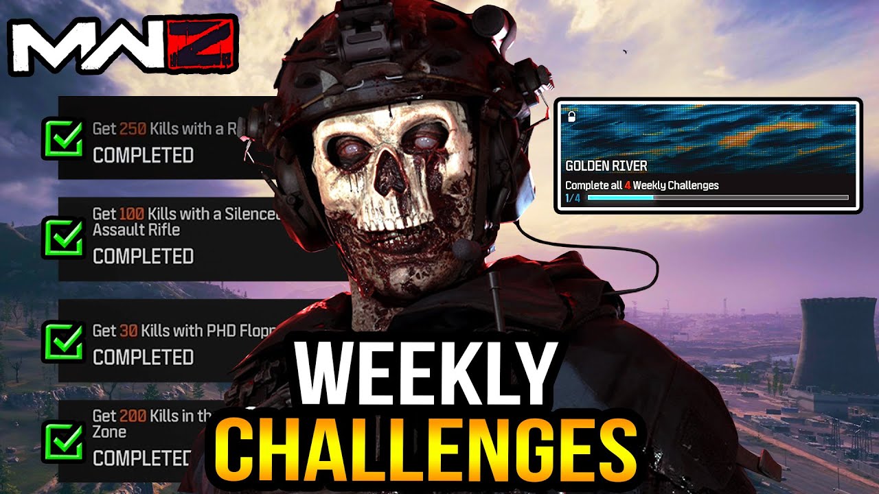 Modern Warfare 3 Zombies ☆ Weekly Challenges Guide (Week 1) - YouTube