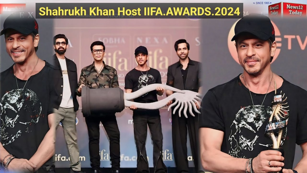Shahrukh Khan, Karan Johar Host IIFA Awards 2024 at Abu Dhabi | Press ...