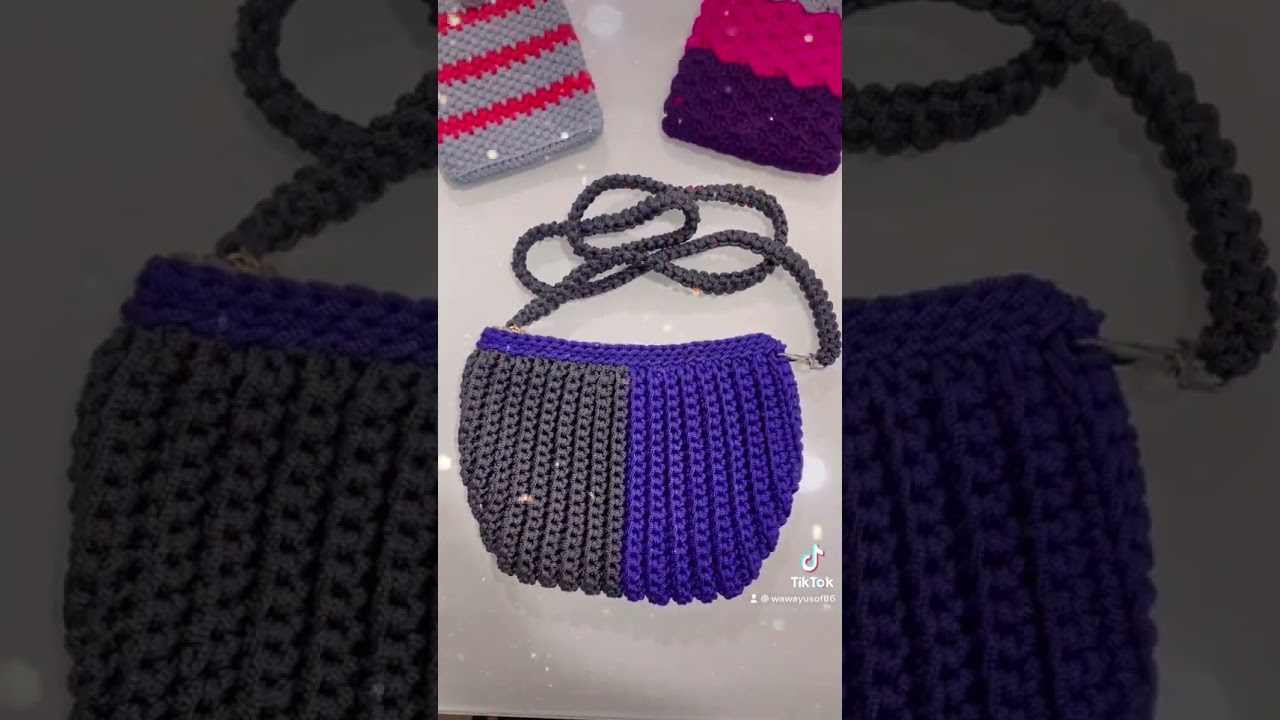 Sling Beg Kait Yang Viral Sekarang Gais!!! 🧶🧶🧶 - YouTube