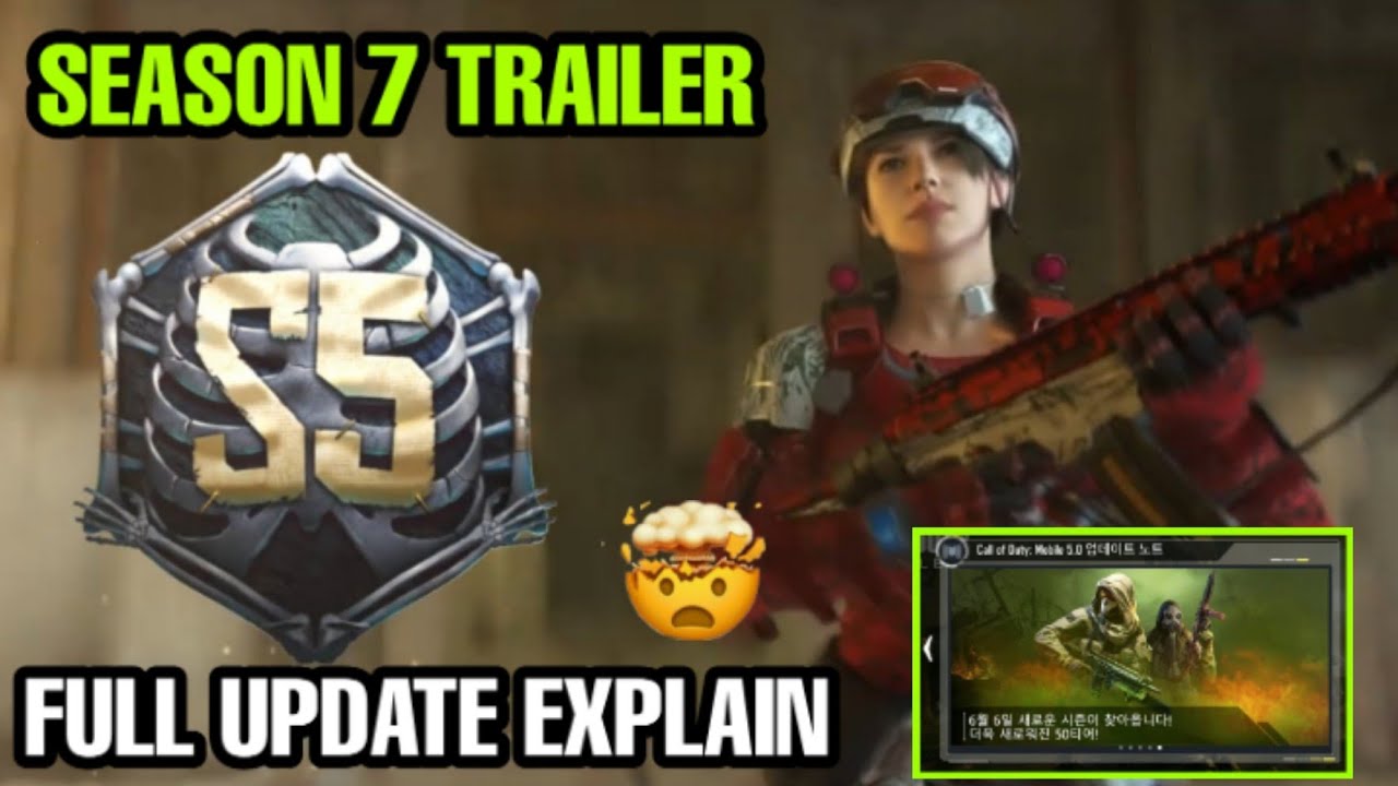 CODM - SEASON 7 BATTLE PASS TRAILER - RANKED MODE TRAILER - SEASON 7 ...