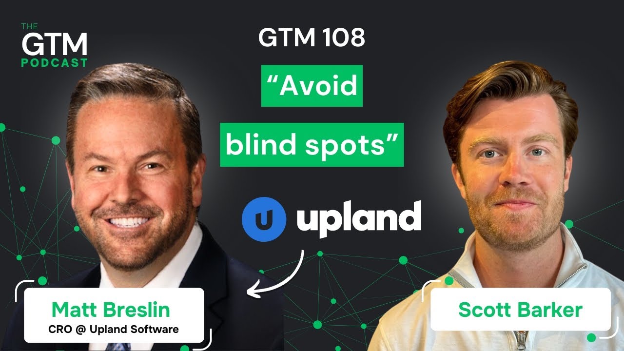 GTM 108: From CPA to CRO - Lessons from a 25-Year Software Sales Career ...