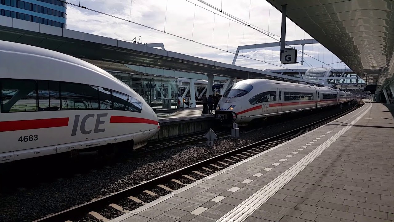 ICE 139 4683+4652 the Arnhem Central - YouTube