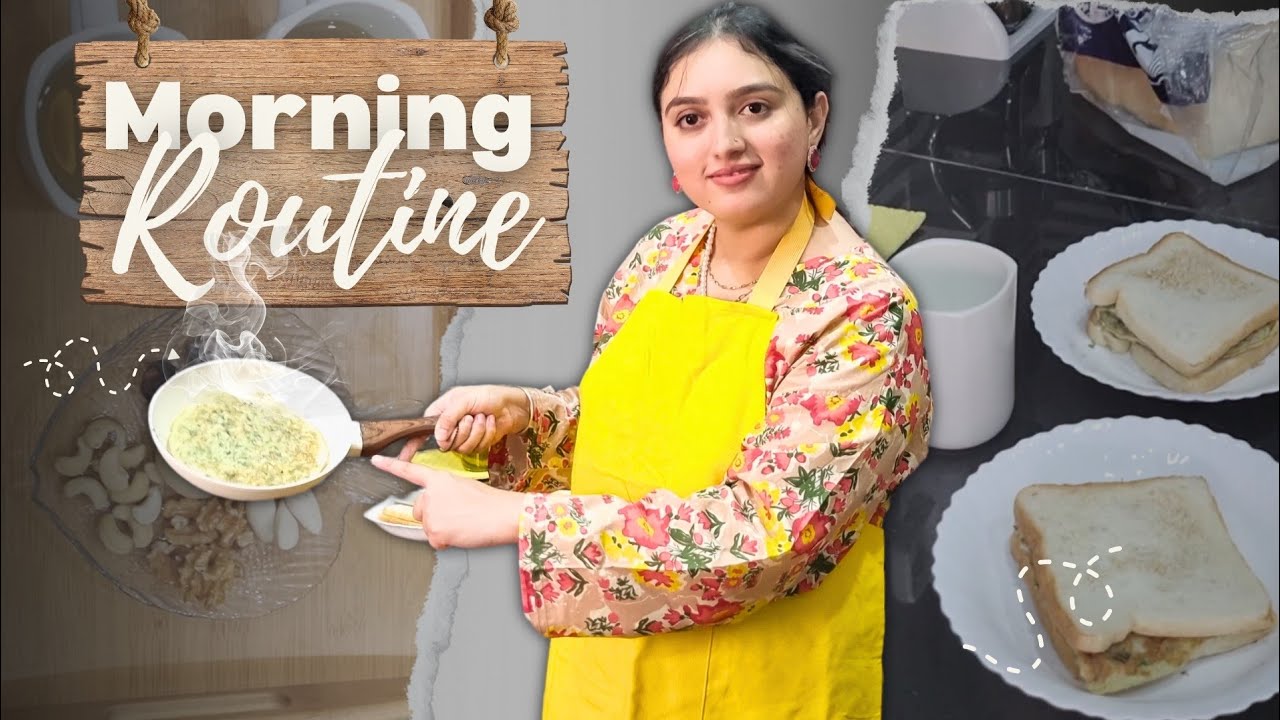 My Breakfast Routine 🍳🍞 | Laaj Batool - YouTube