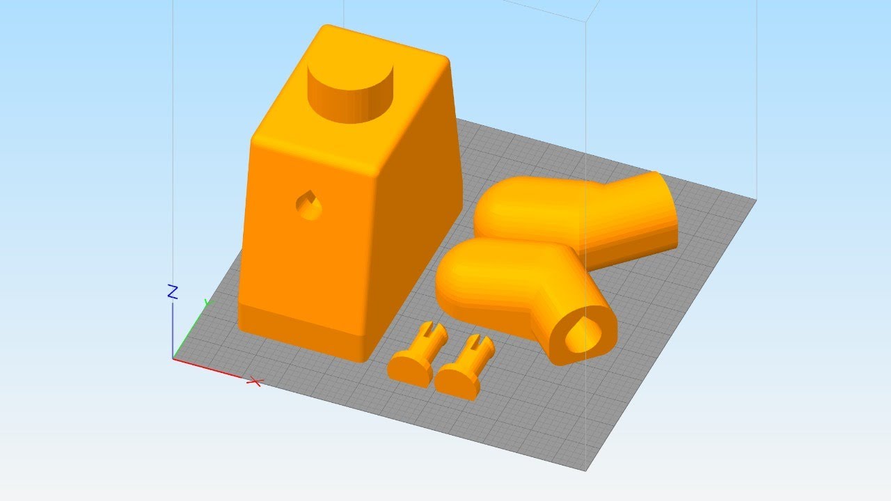 Livestream 3D Printing - Parts for a 50CM Mini Figure - YouTube