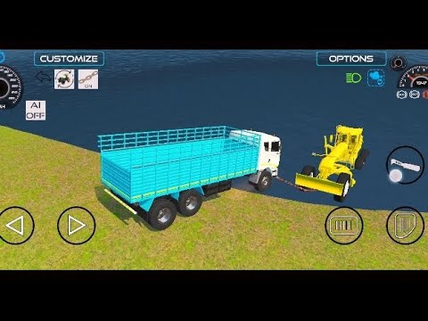 Indian truck 💀😊AC Tata Hydra machine and JCB tochan mein taliyan Re ...