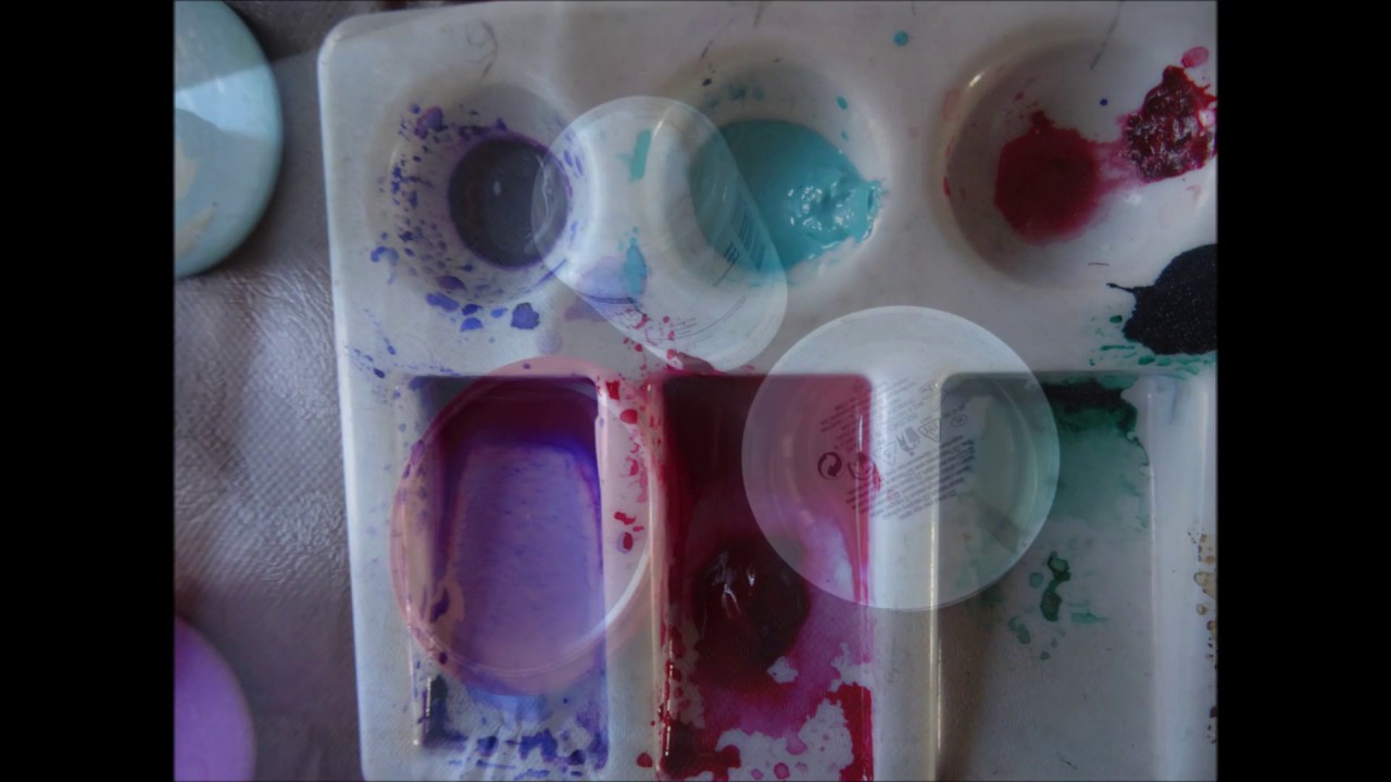 'Bubbles' watercolour tutorial - YouTube