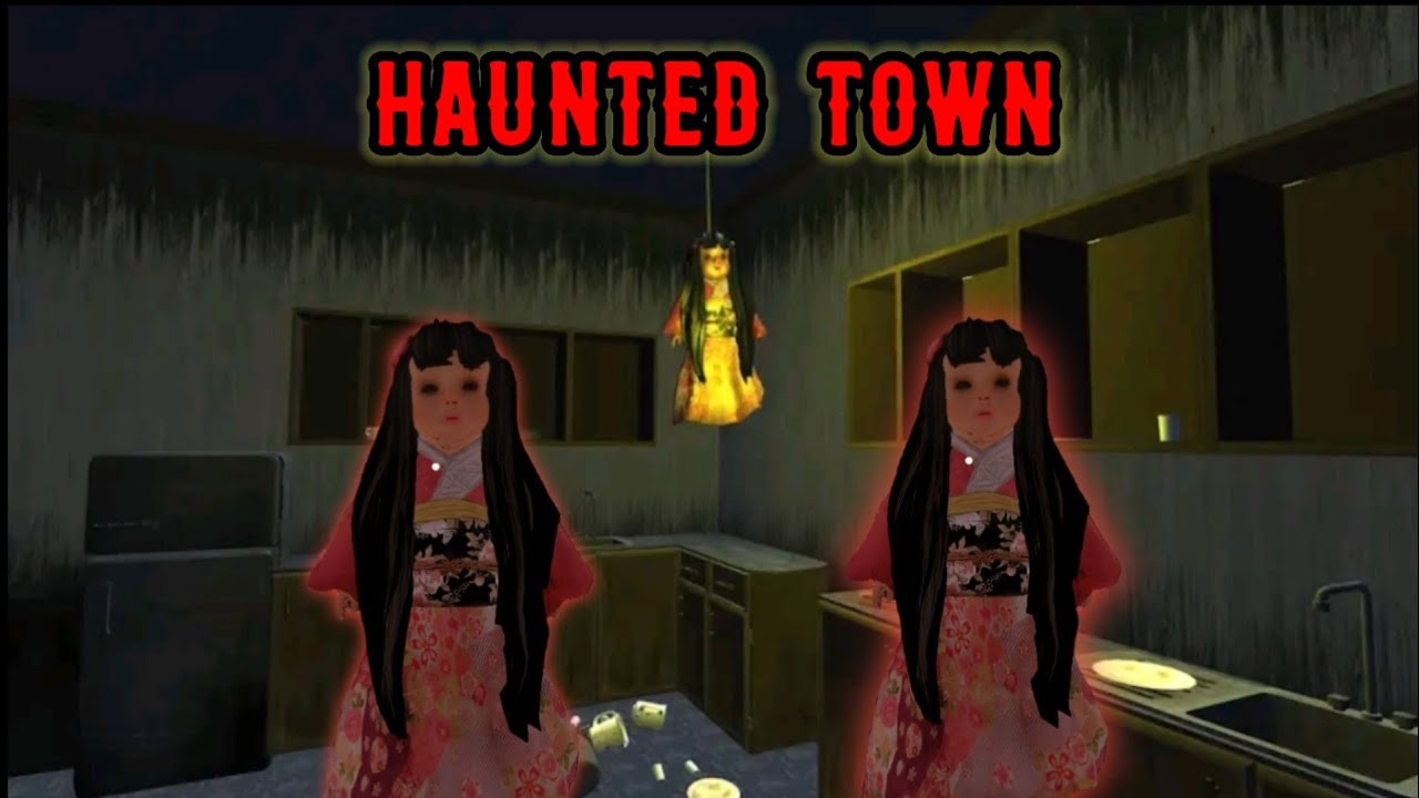 Game Hantu Melarikan Diri Horror - Haunted Town Full Gameplay - YouTube