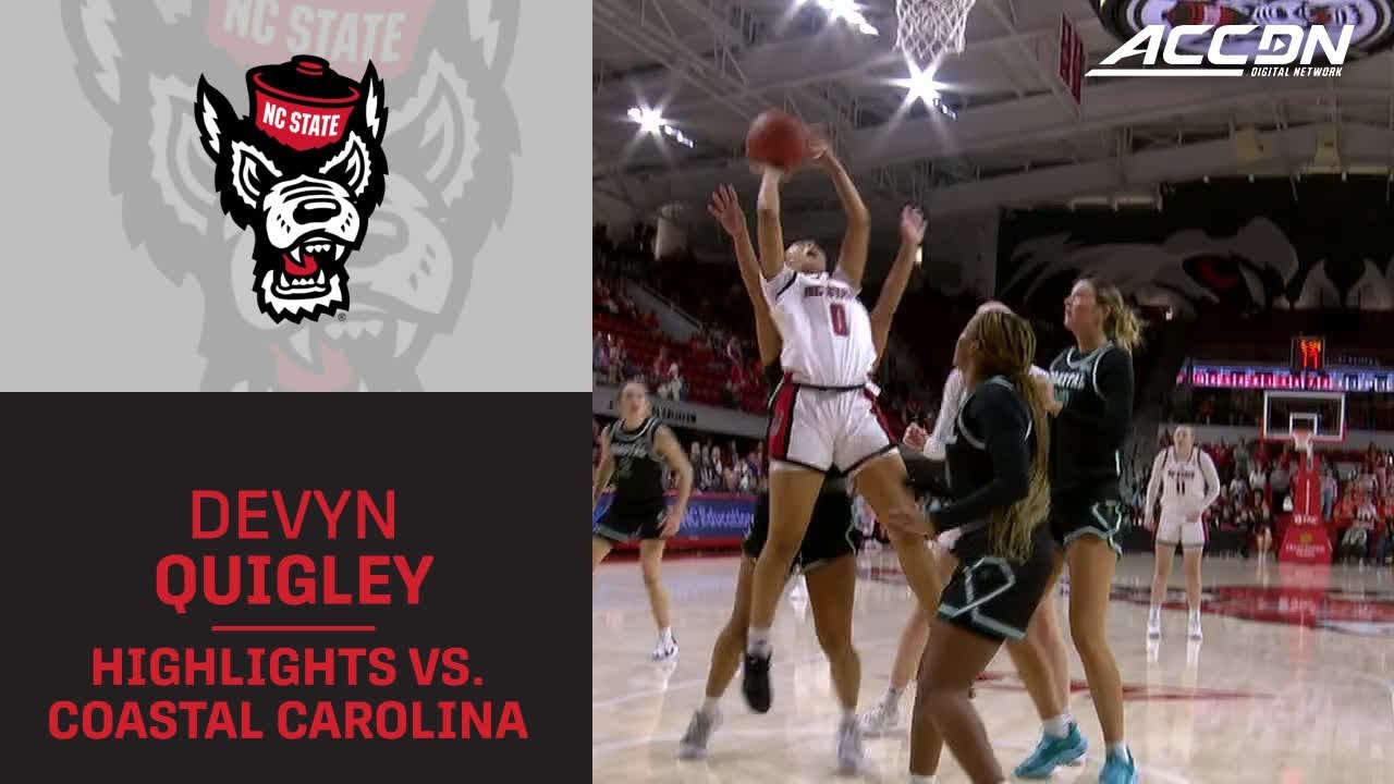 NC State's Devyn Quigley Has A Breakout Performance - YouTube