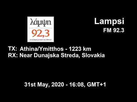 Sporadic-E, 31st May 2020 - Part 1: Greece (reupload)