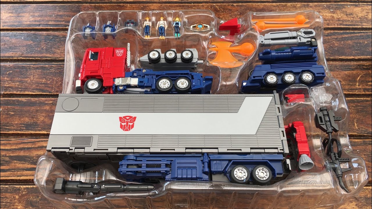 Transformers Masterpiece MP-44 Optimus Prime Unboxing - YouTube