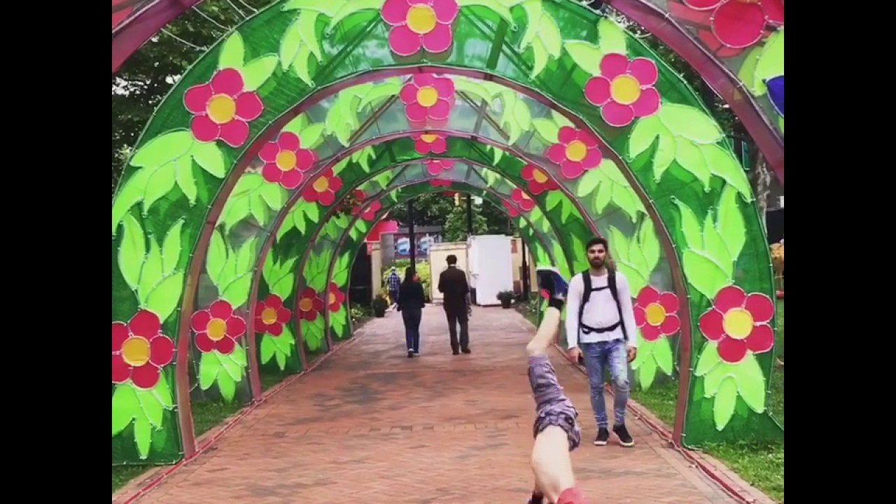 Human fidget spinner - YouTube