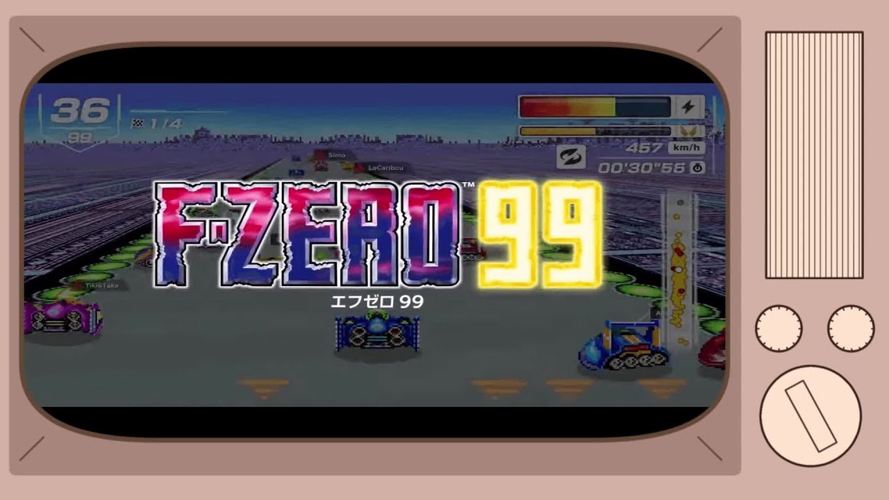 未知のサテラビュー版に挑戦【F-ZERO99 [おまけ]パネルでポン！】 - YouTube