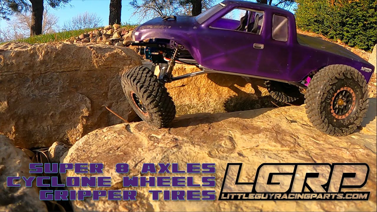 LGRP Super 8 Axles, Cyclone Beadlocks, and Grippers - Part 2 w/lots of ...