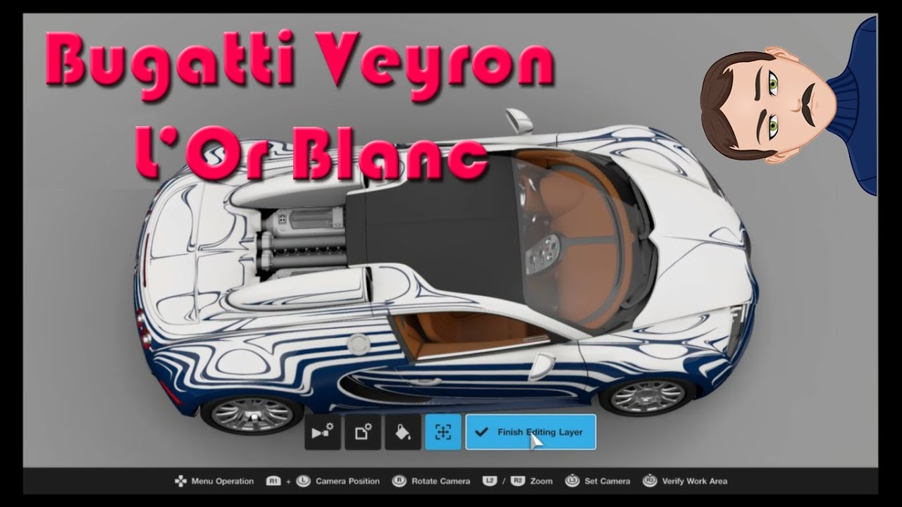 PORCELAIN BUGATTI??? Gran Turismo Sport Bugatti Veyron L'Or Blanc ...