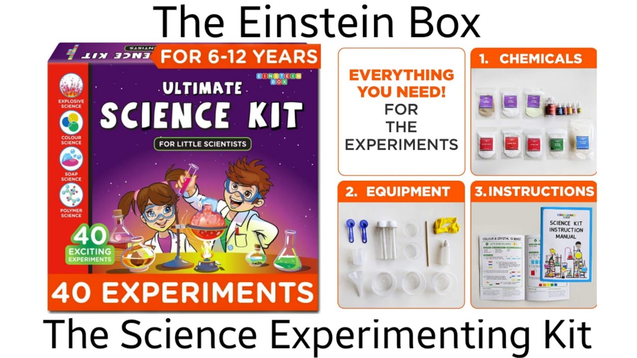 Einstein Box for Kids(6 to 12) | Science Kit | Best Science Toys For ...