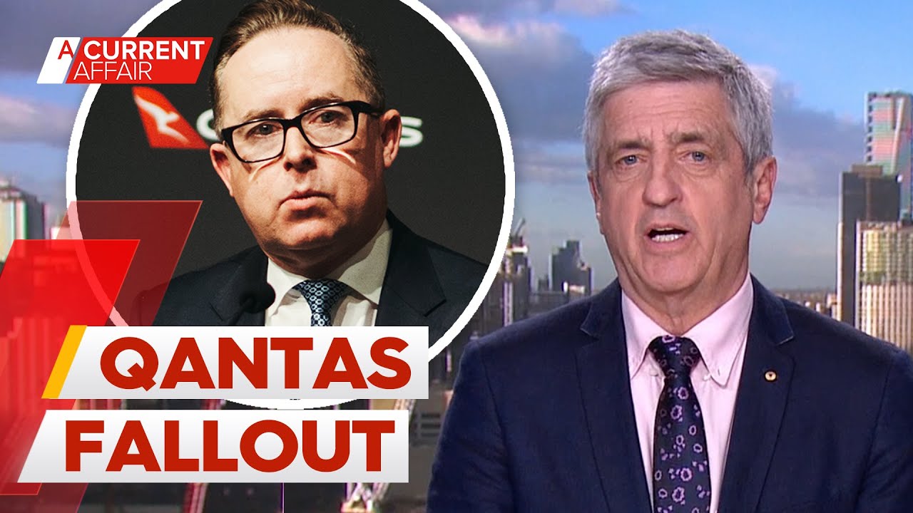Former Qantas pilot speaks out after Alan Joyce's abrupt resignation | A Current Affair - YouTube
