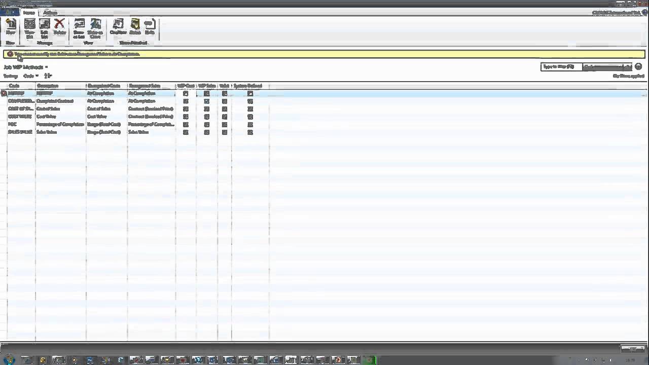 Demo of Dynamics NAV (Navision) WIP Recognition Methods - YouTube