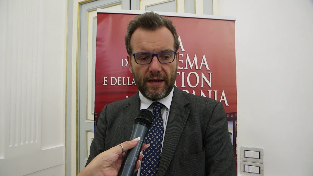 Marco Spagnoli al Galà del Cinema e della Fiction in Campania - YouTube