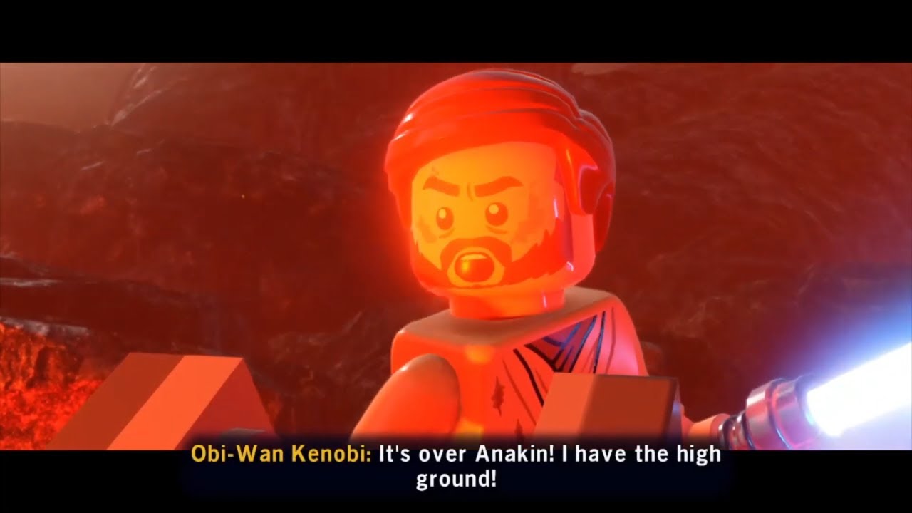 Obi-Wan has the High Ground - LEGO Star Wars: The Skywalker Saga - YouTube