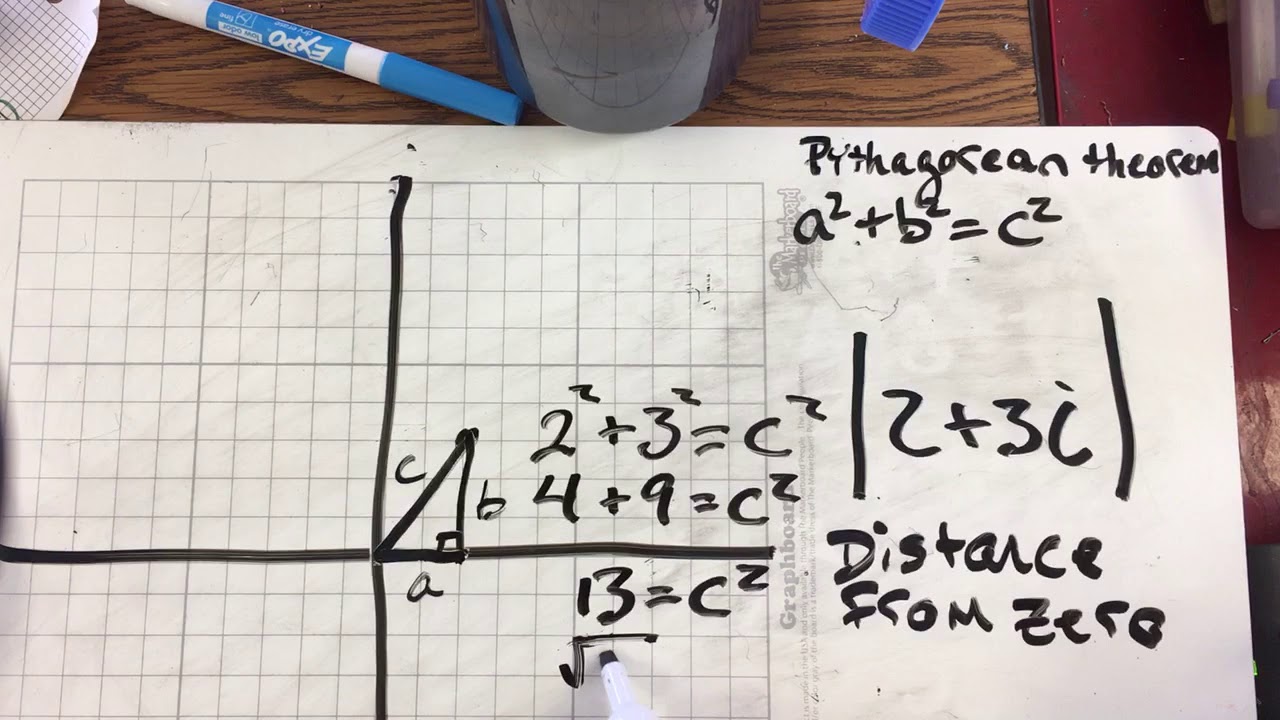 Complex Number Absolute Values Algebra 2 5-2-18 - YouTube